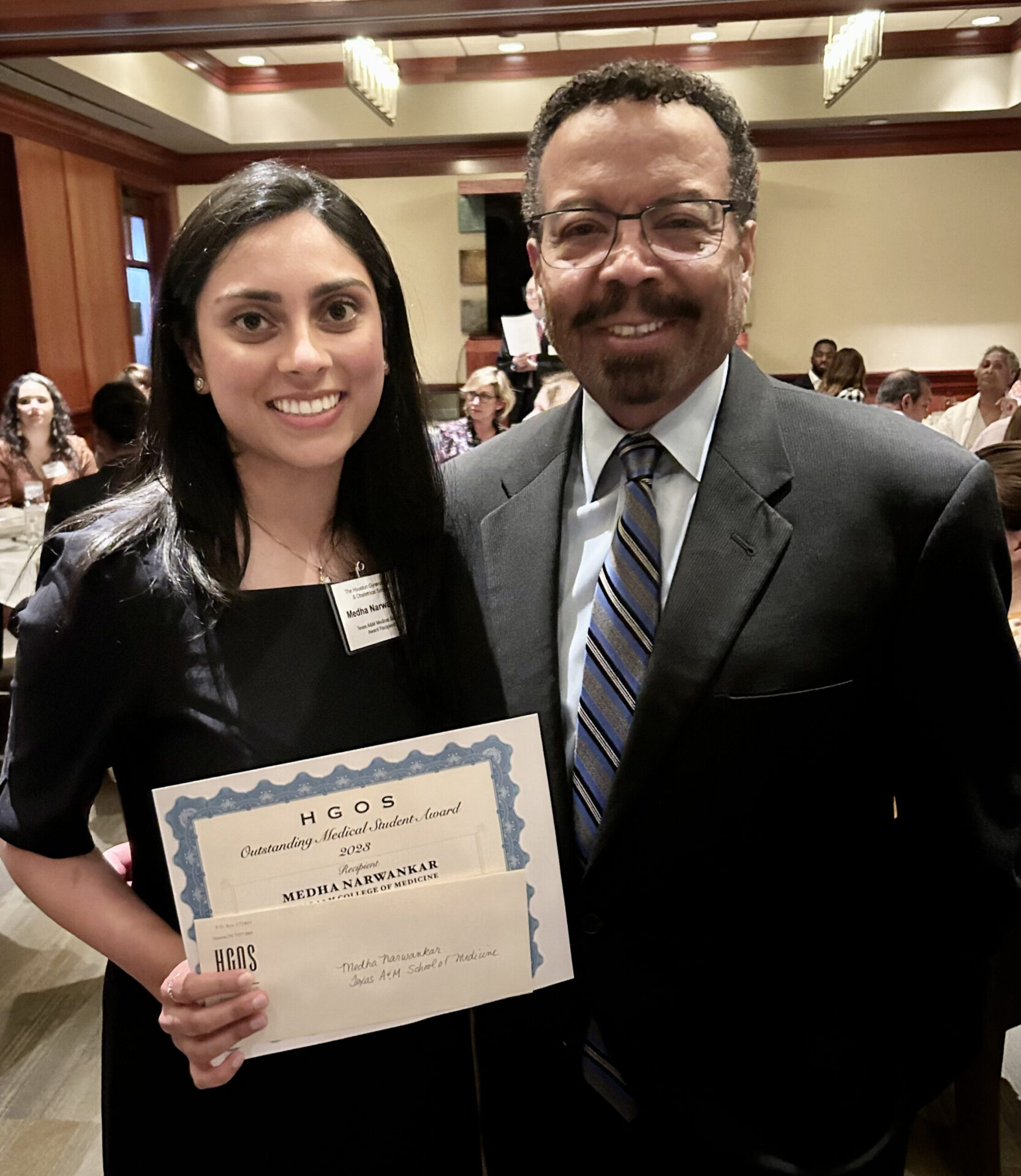 EnMed Student Medha Narwankar Receives Prestigious Student Award